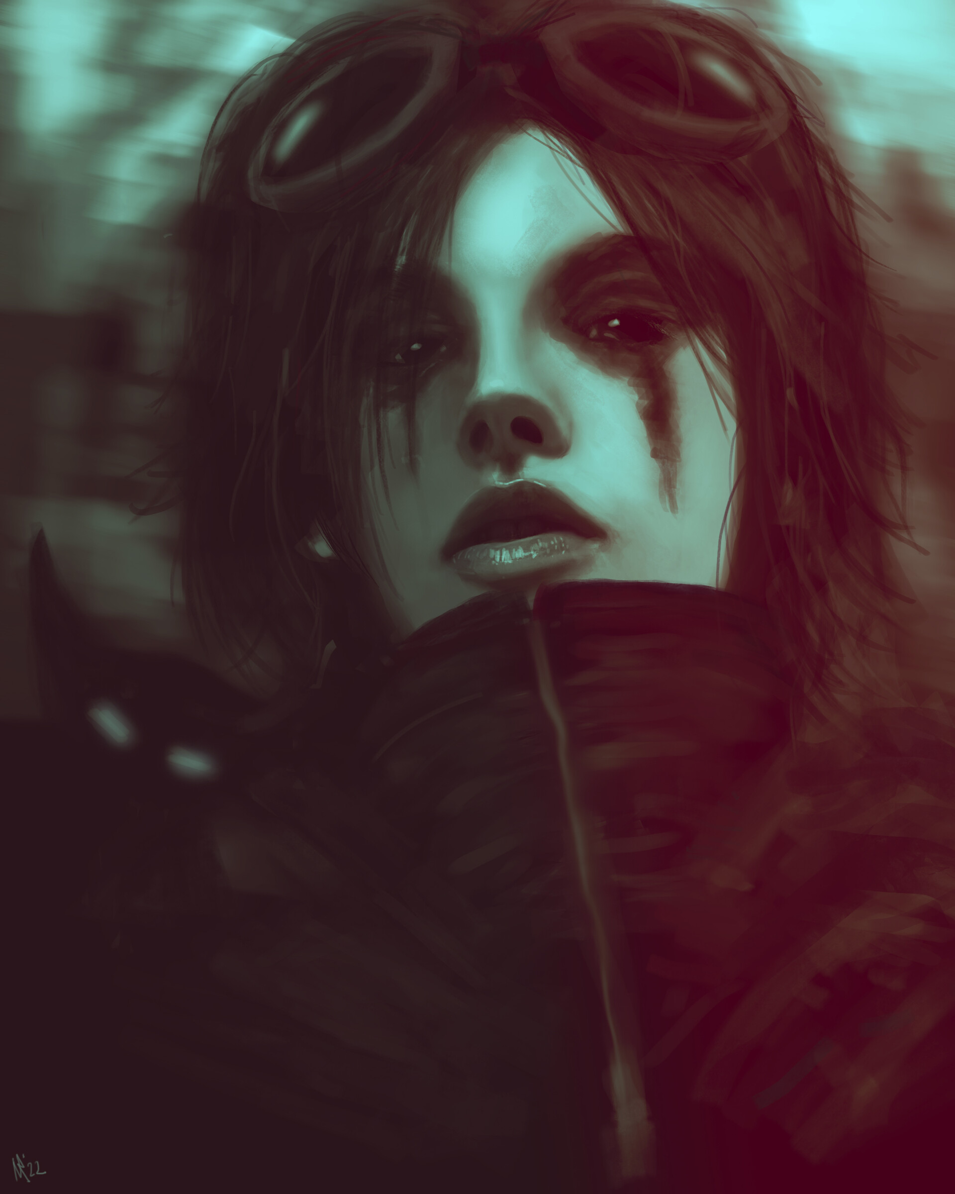 ArtStation - OC Cyberpunk