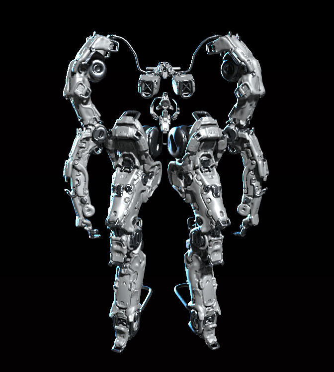 ArtStation - mech sketch