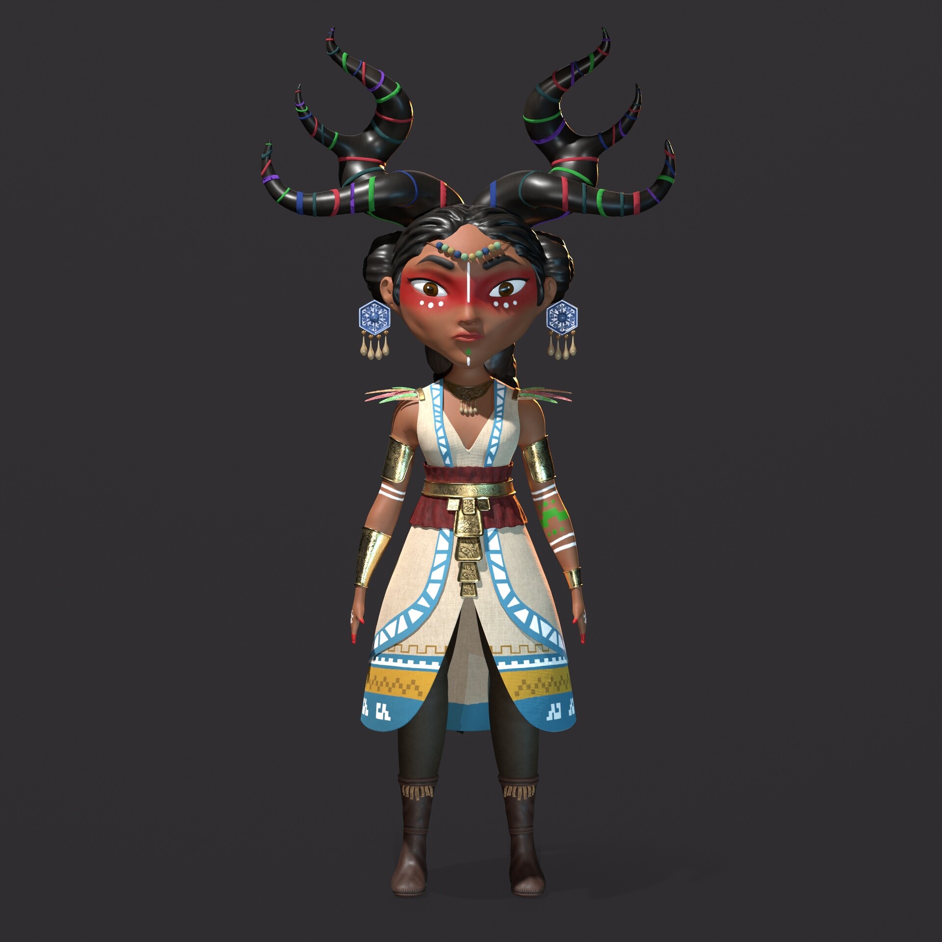 ArtStation - Queen Teca