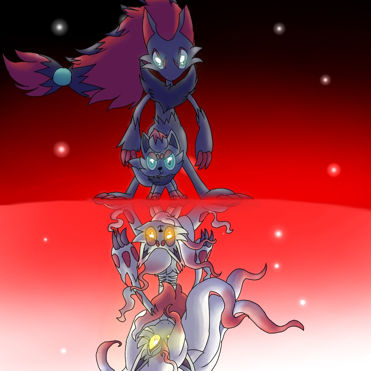 Zorua And Zoroark