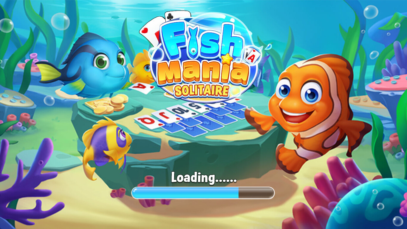 ArtStation - fish mania solitaire