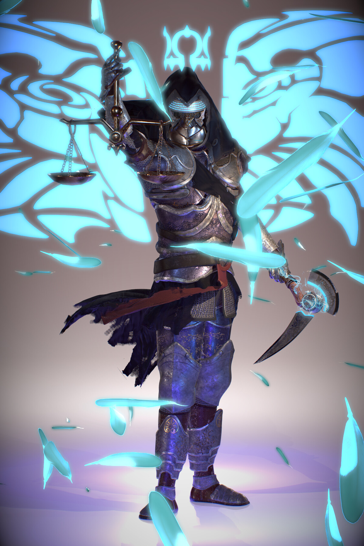 ArtStation - Angel Lord of Law, Fate