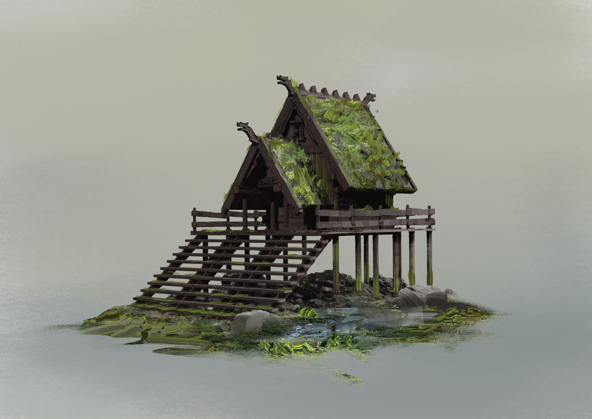 Lewis Monson - Viking Buildings Concept