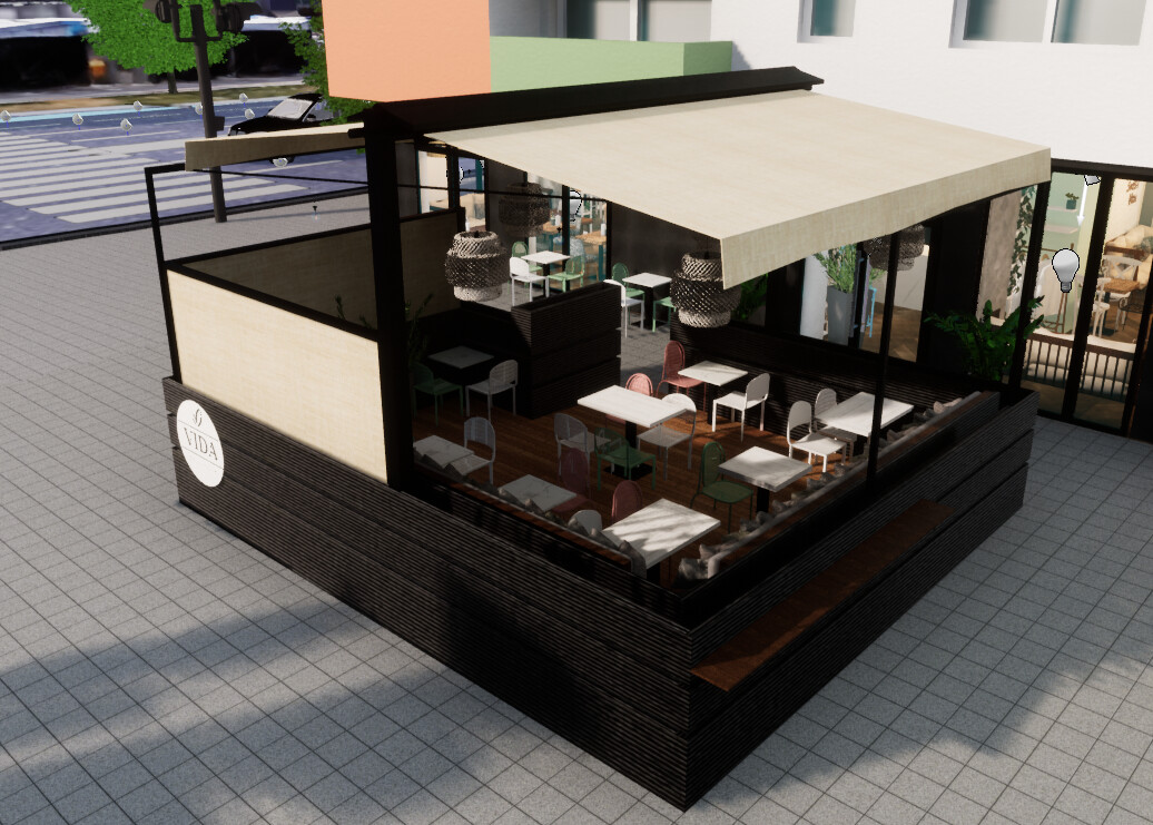 Teodora Jovanovic - Restoran Vida - 3D digitaliyacija i Google Street View