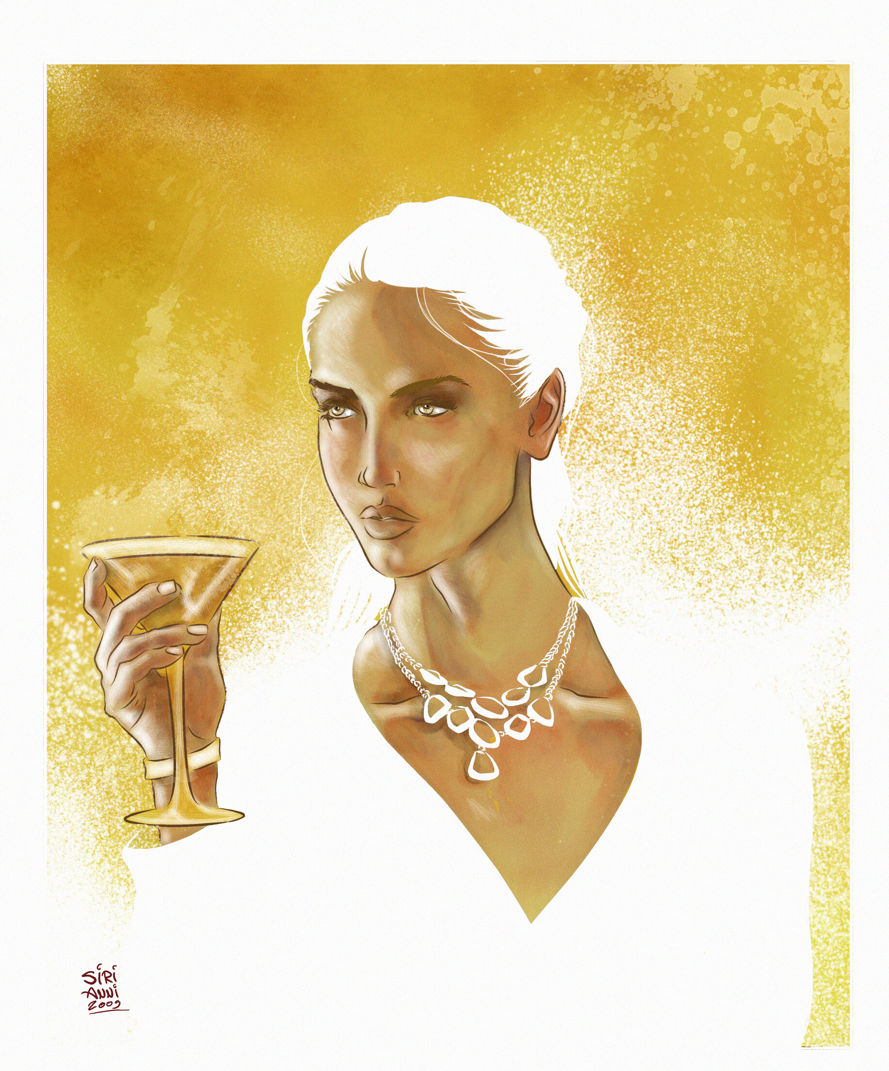 ArtStation - Drinking glamour