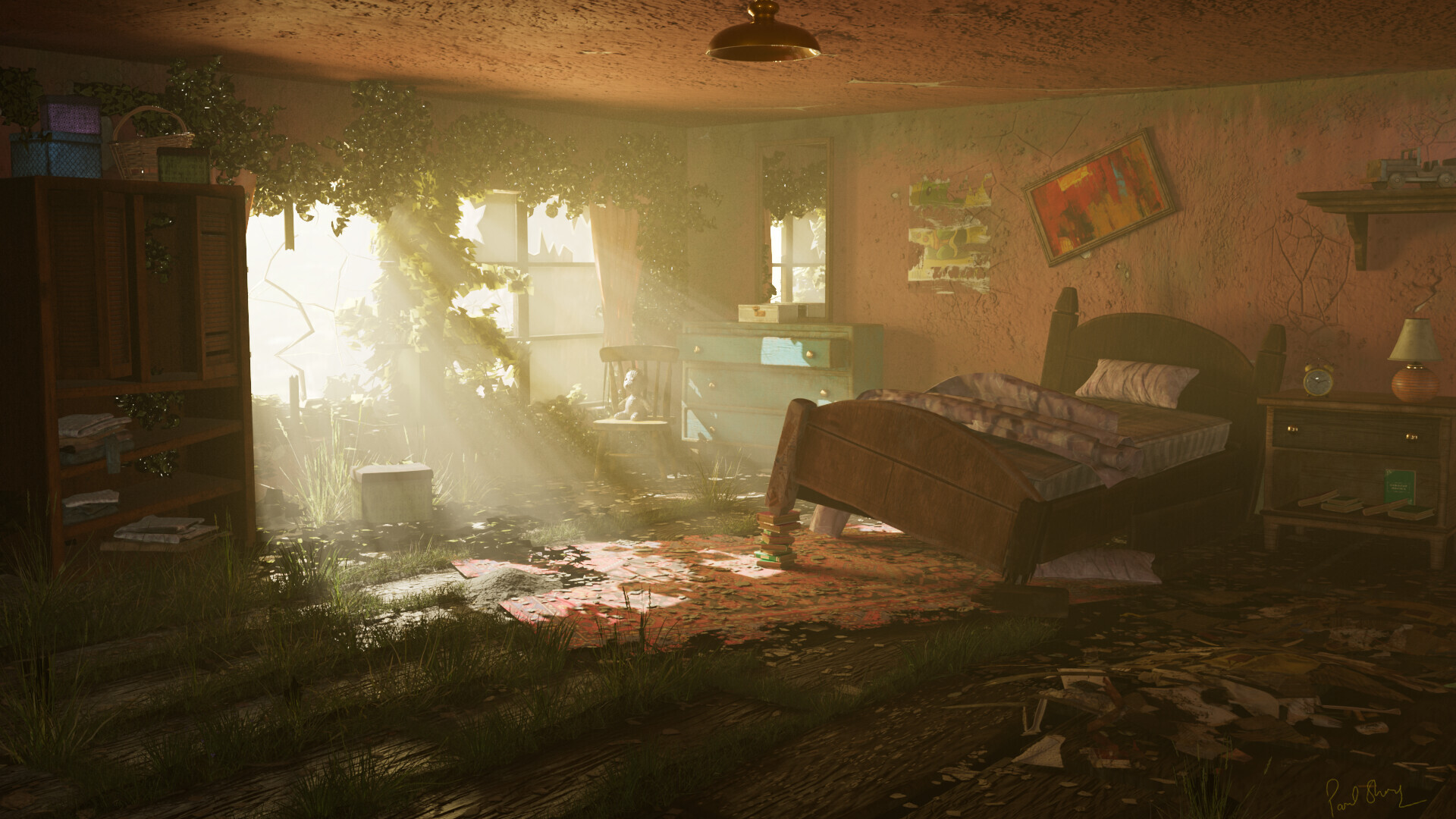 ArtStation - Abandoned House