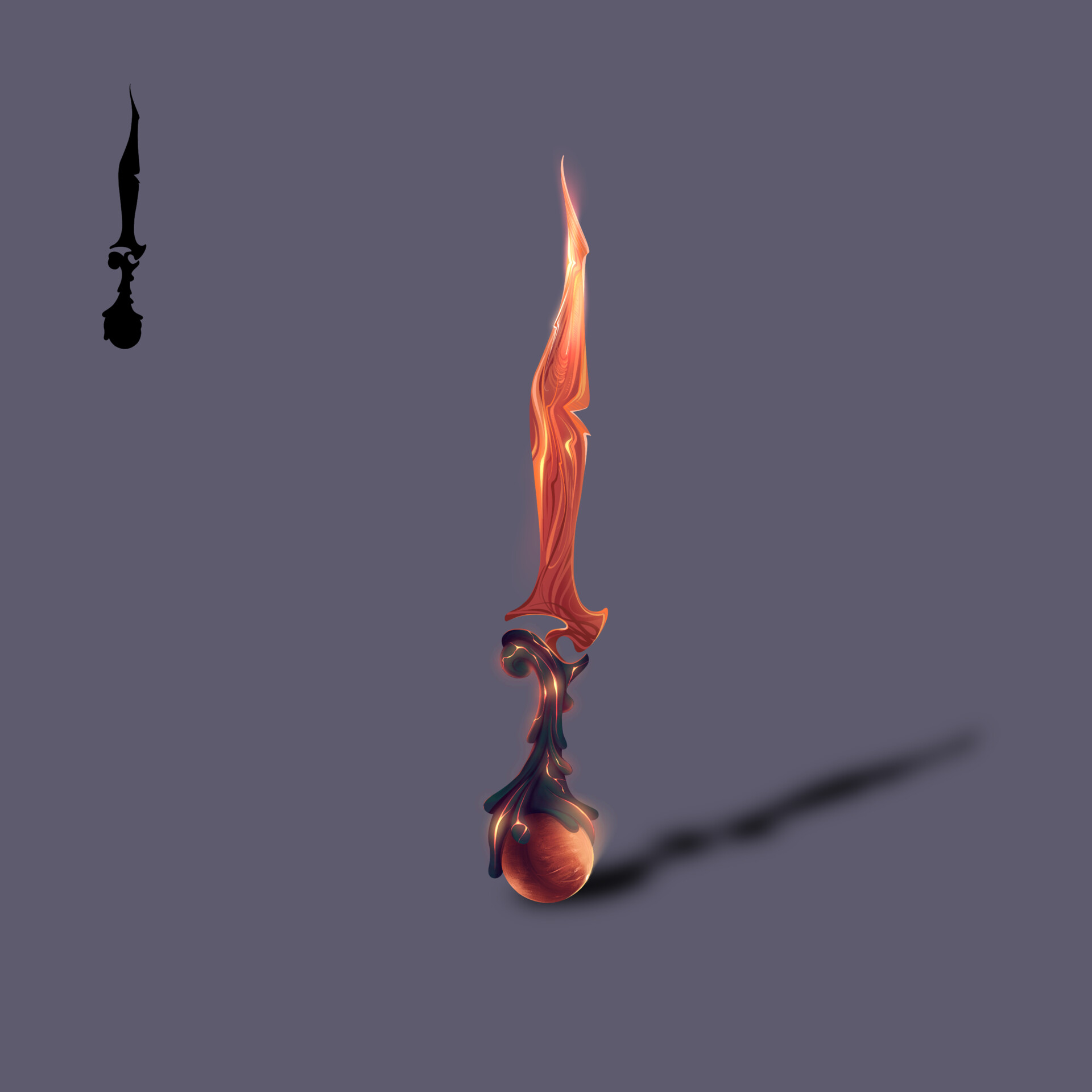 ArtStation - Volcanic Sword