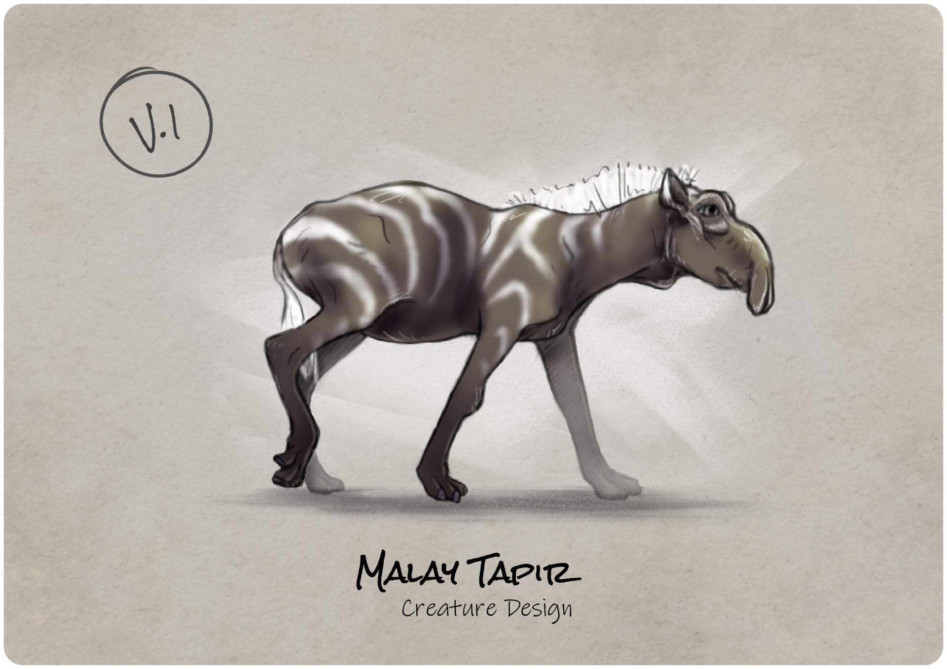 ArtStation - Creature Design: Evolution V