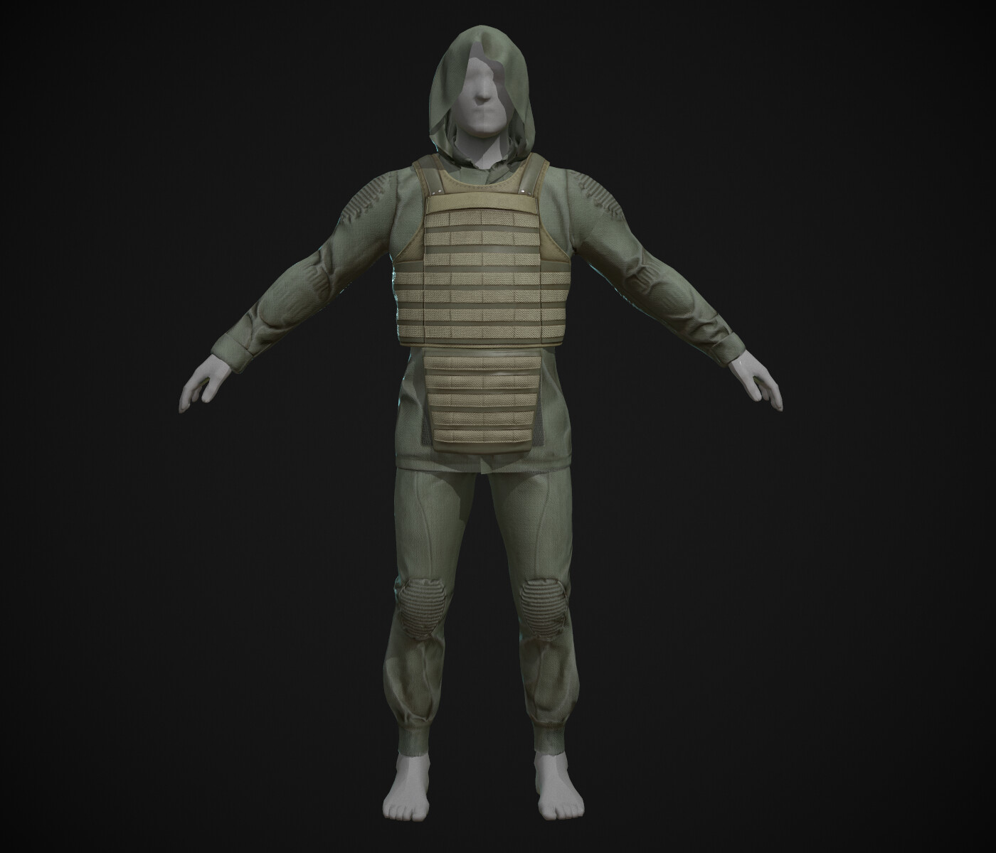 ArtStation - Lightweight Stalker Suit