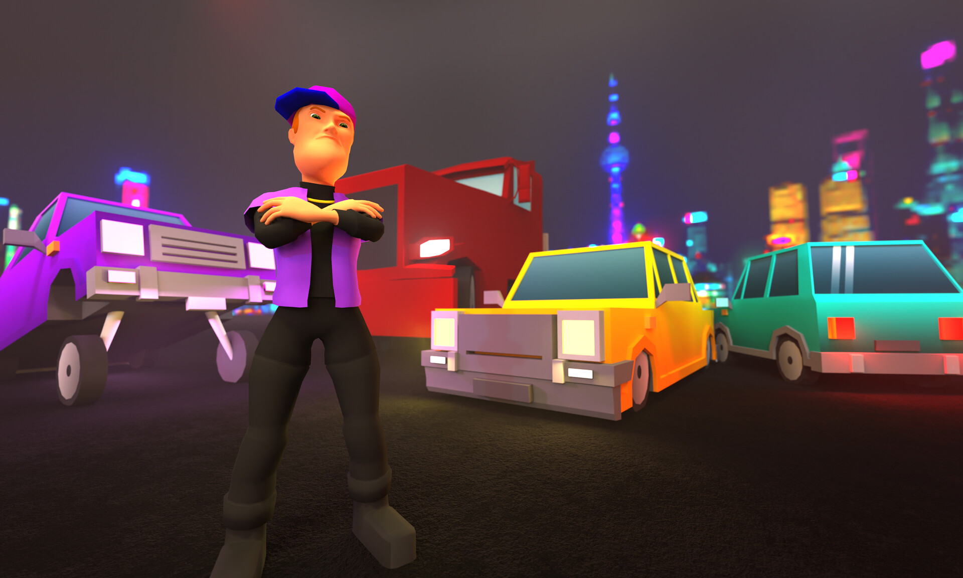 Faruk Deniz Sapmaz - TRAVIS THE RAPPER AND CARS