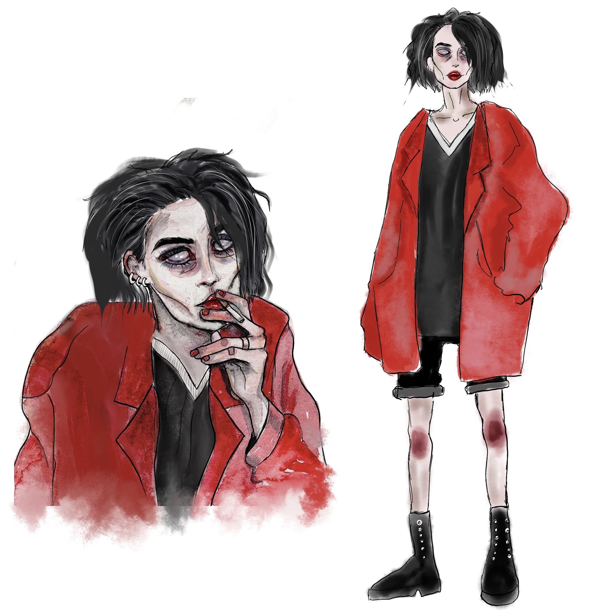 ArtStation - Jane Lane Stylized Concept art