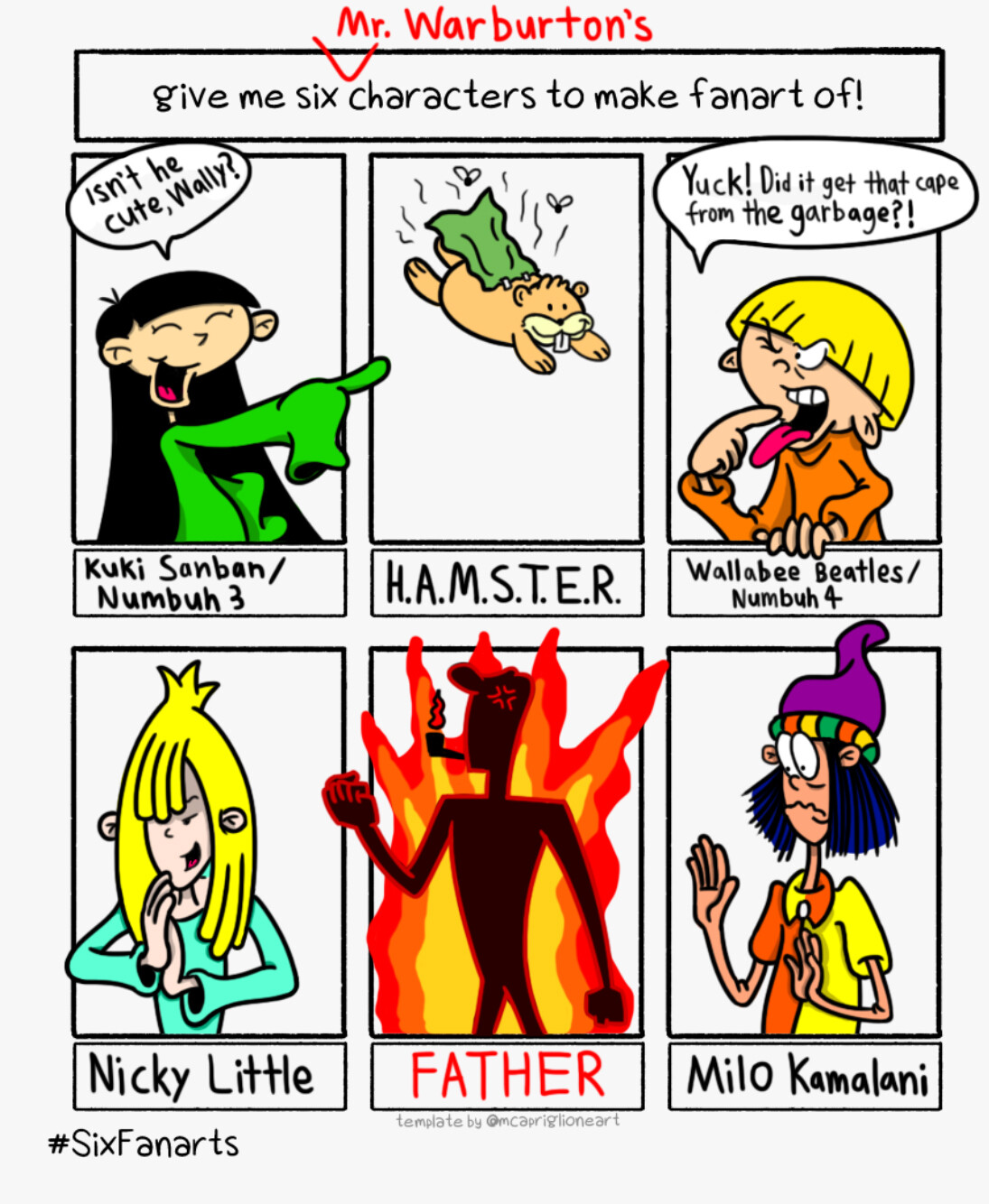 ArtStation - Ryan Kang's Six Fan Arts