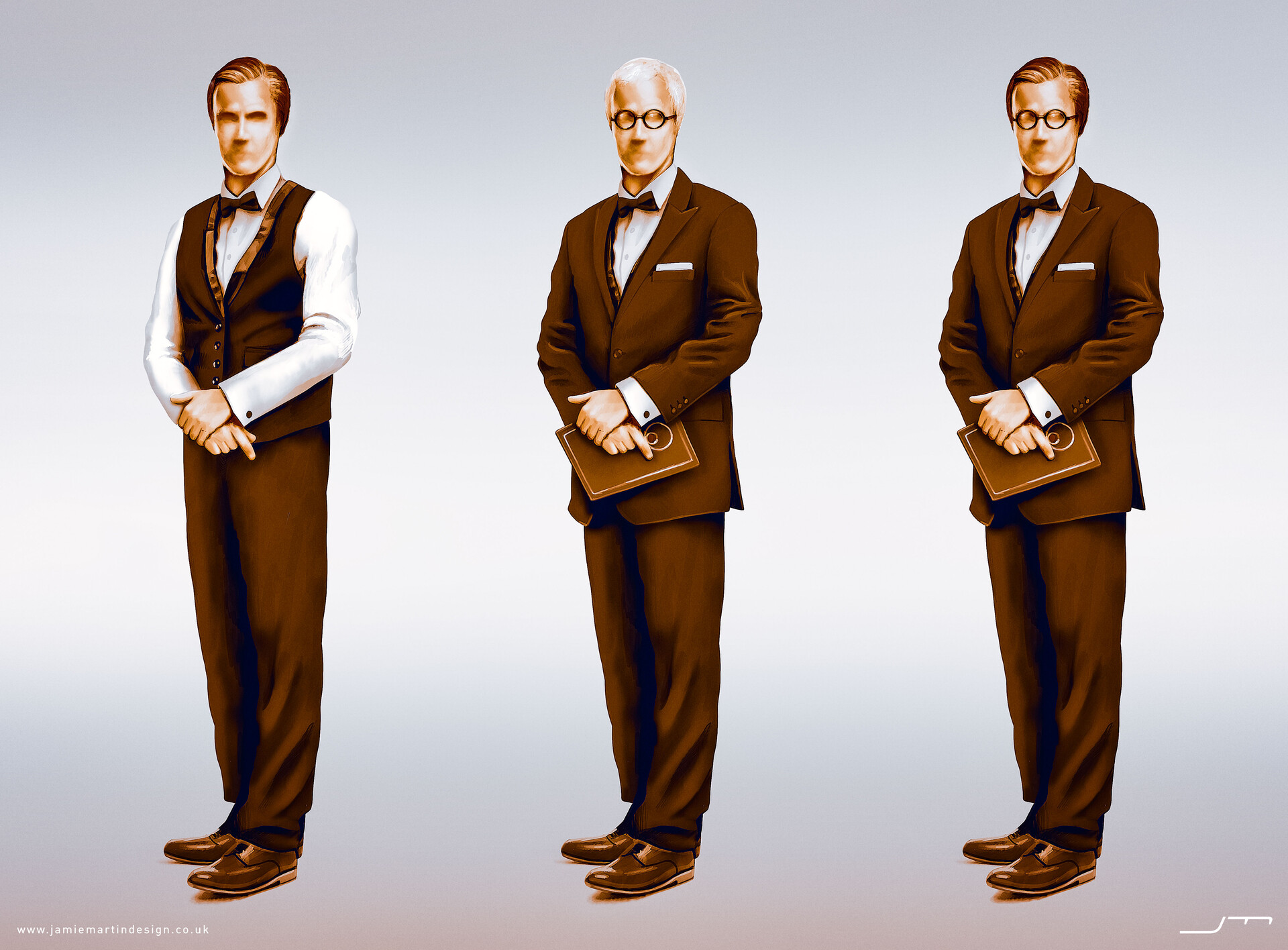 Jamie Martin - 'The Spectrum Retreat': Penrose hotel staff character ...