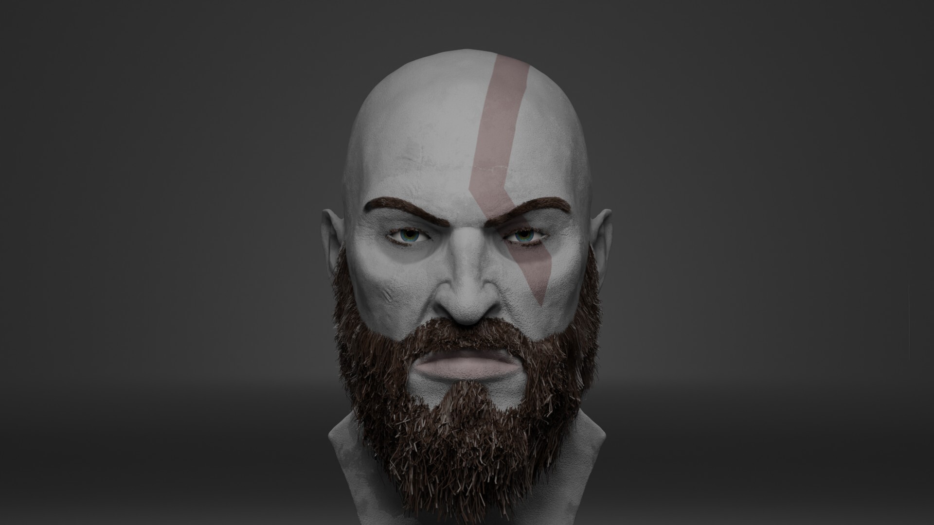 ArtStation - Kratos - Render WIP