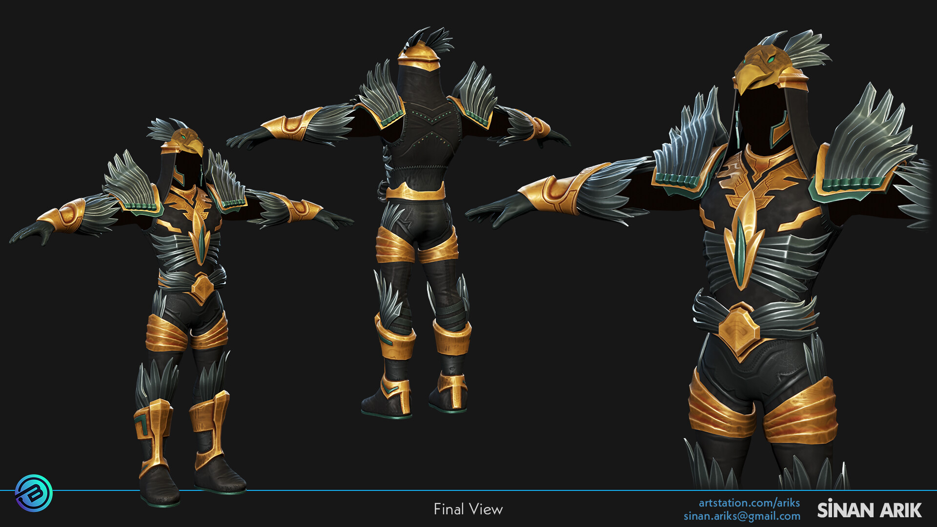 Sinan Arık - Crow Stylized Armor