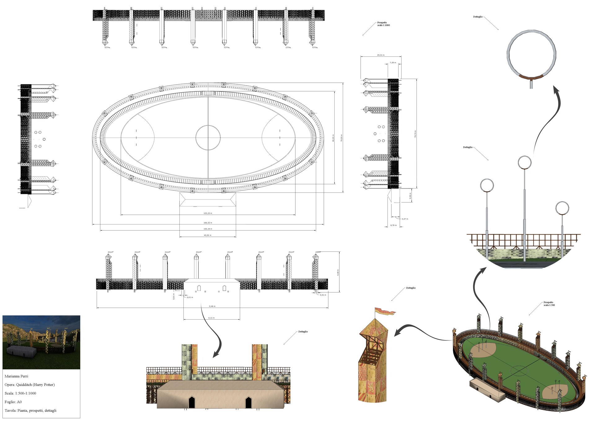 Quidditch Pitch Diagram