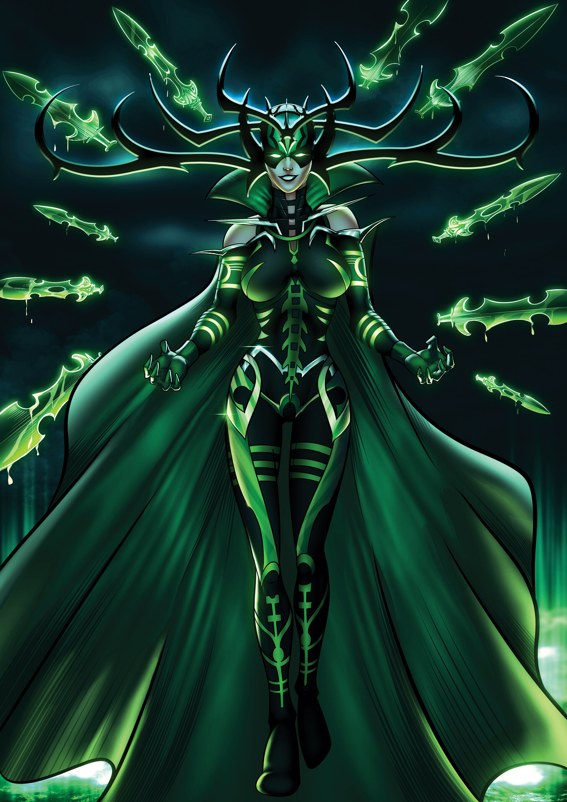 ArtStation - Hela Queen of Hel