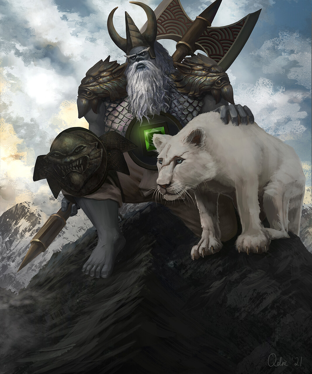 ArtStation - King of the Mountain