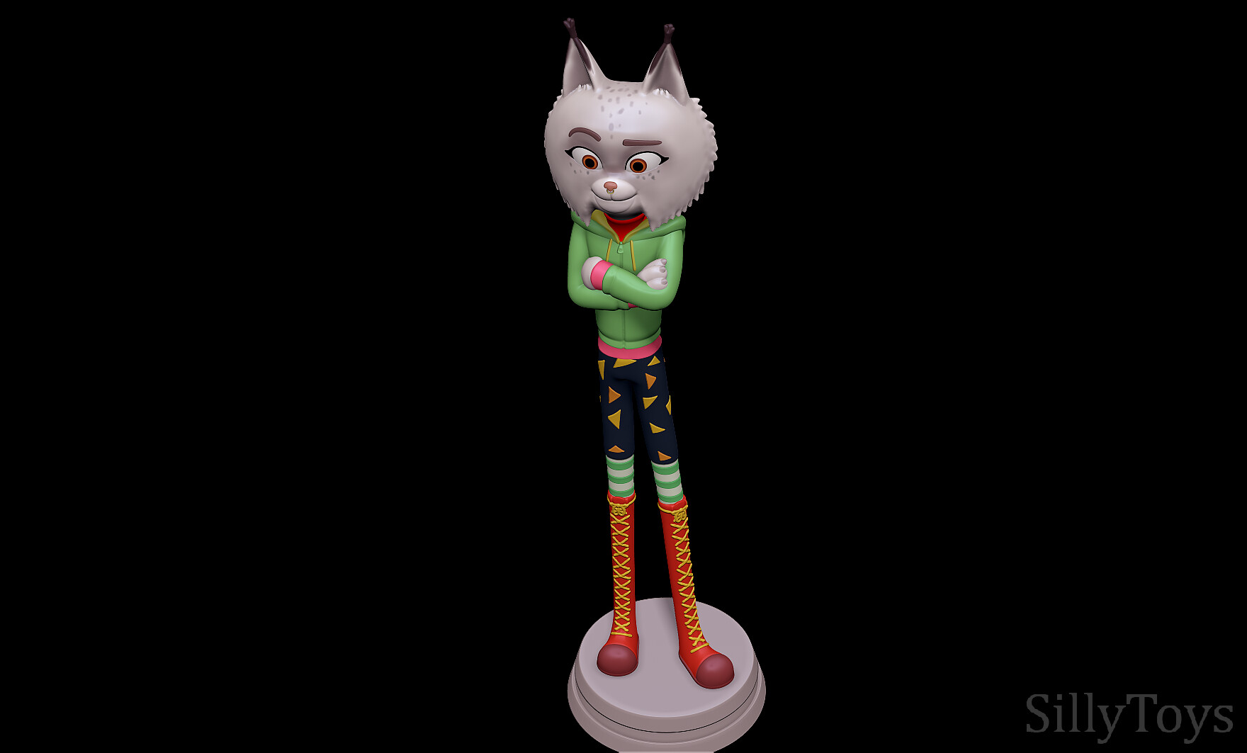 SillyToys - Nooshy - Sing 2 3D print model