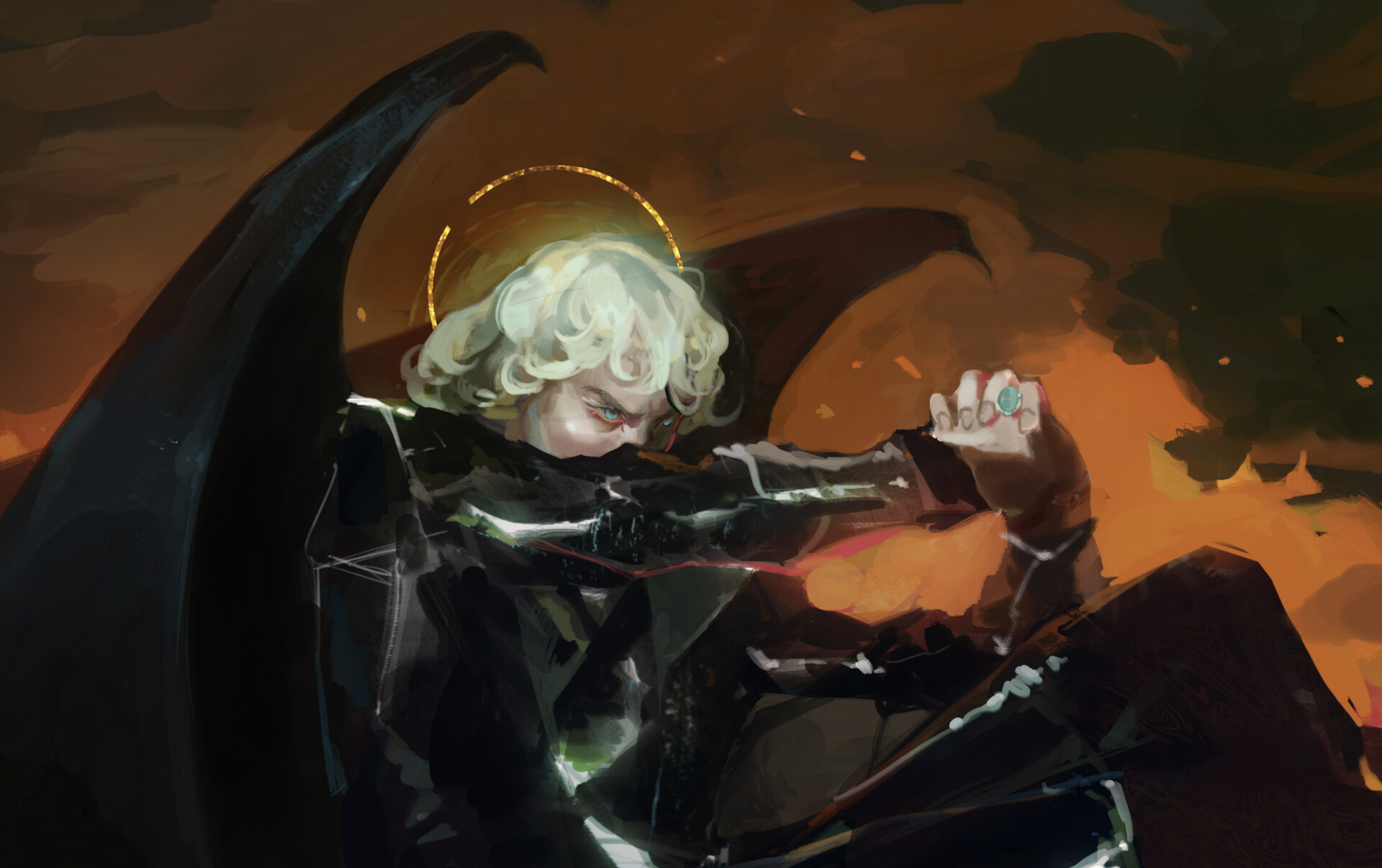 ArtStation - Lucifer [From Sandman]