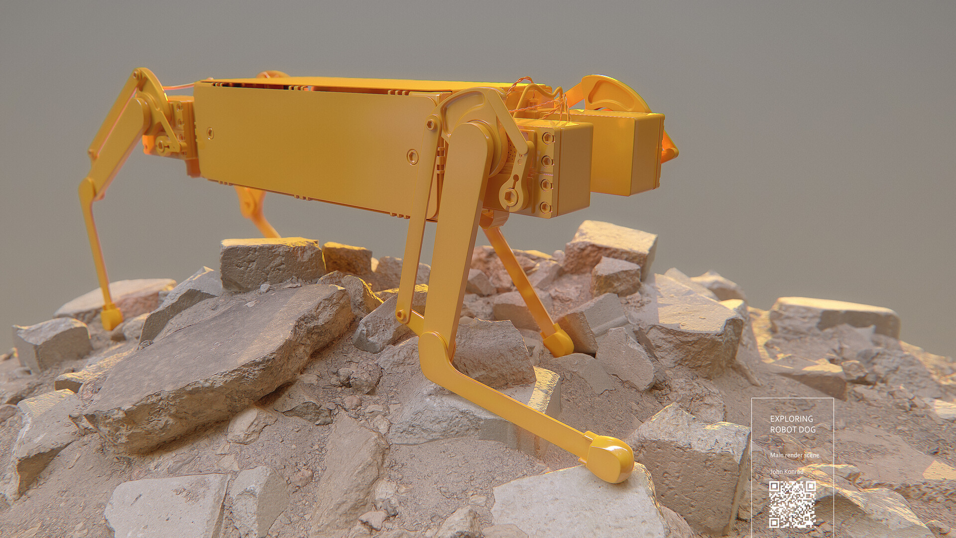 ArtStation - EXPLORING ROBOT DOG