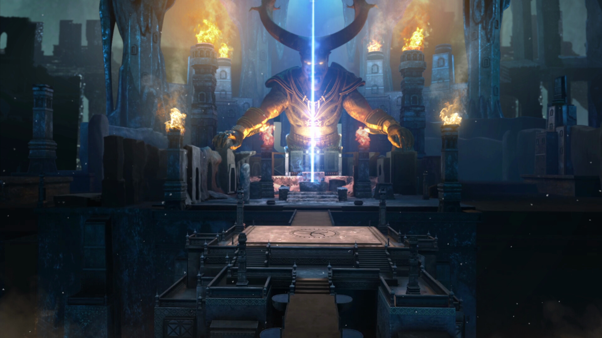 ArtStation - Chor Base - Part of Iblis Throan Room