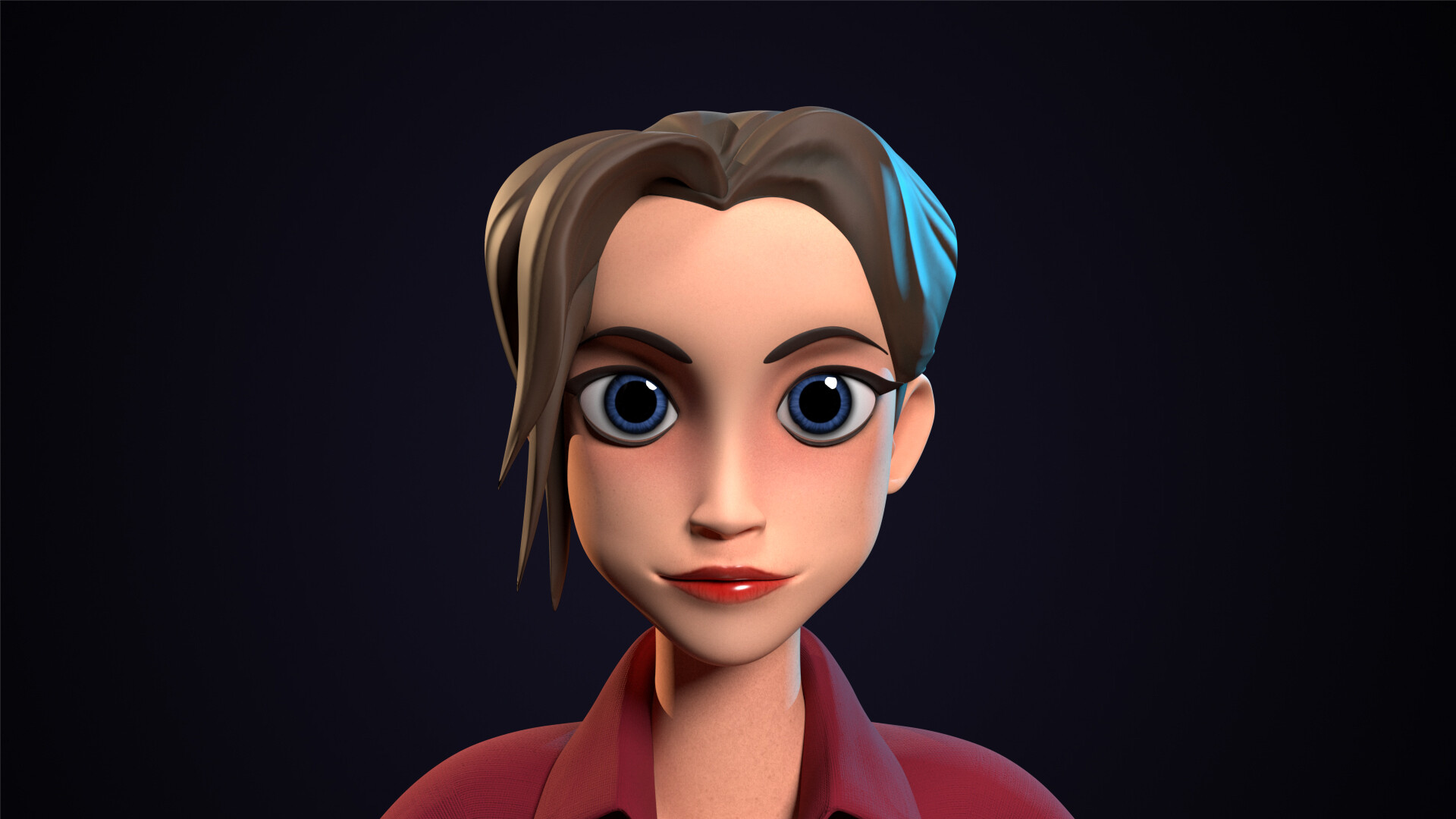 ArtStation - 3D stylized character Simi