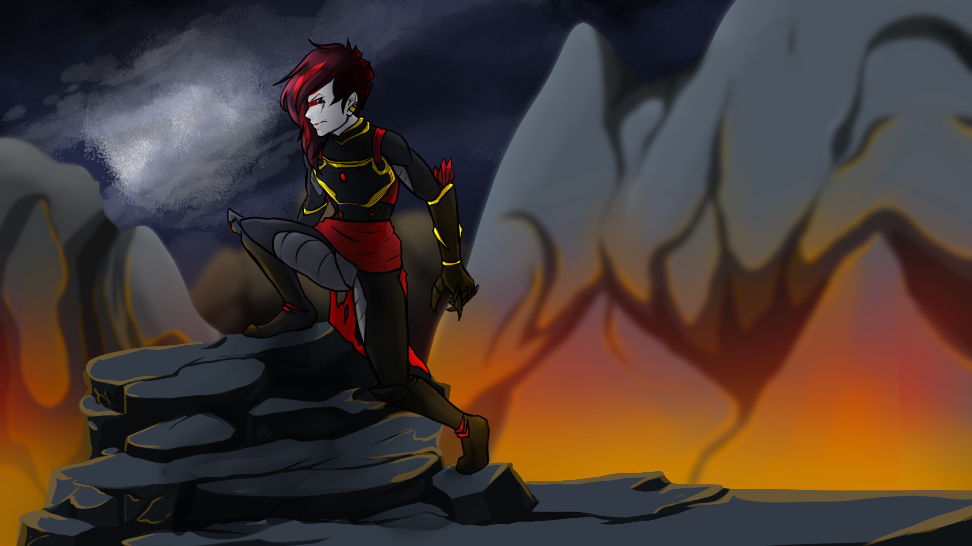 ArtStation - Stare down