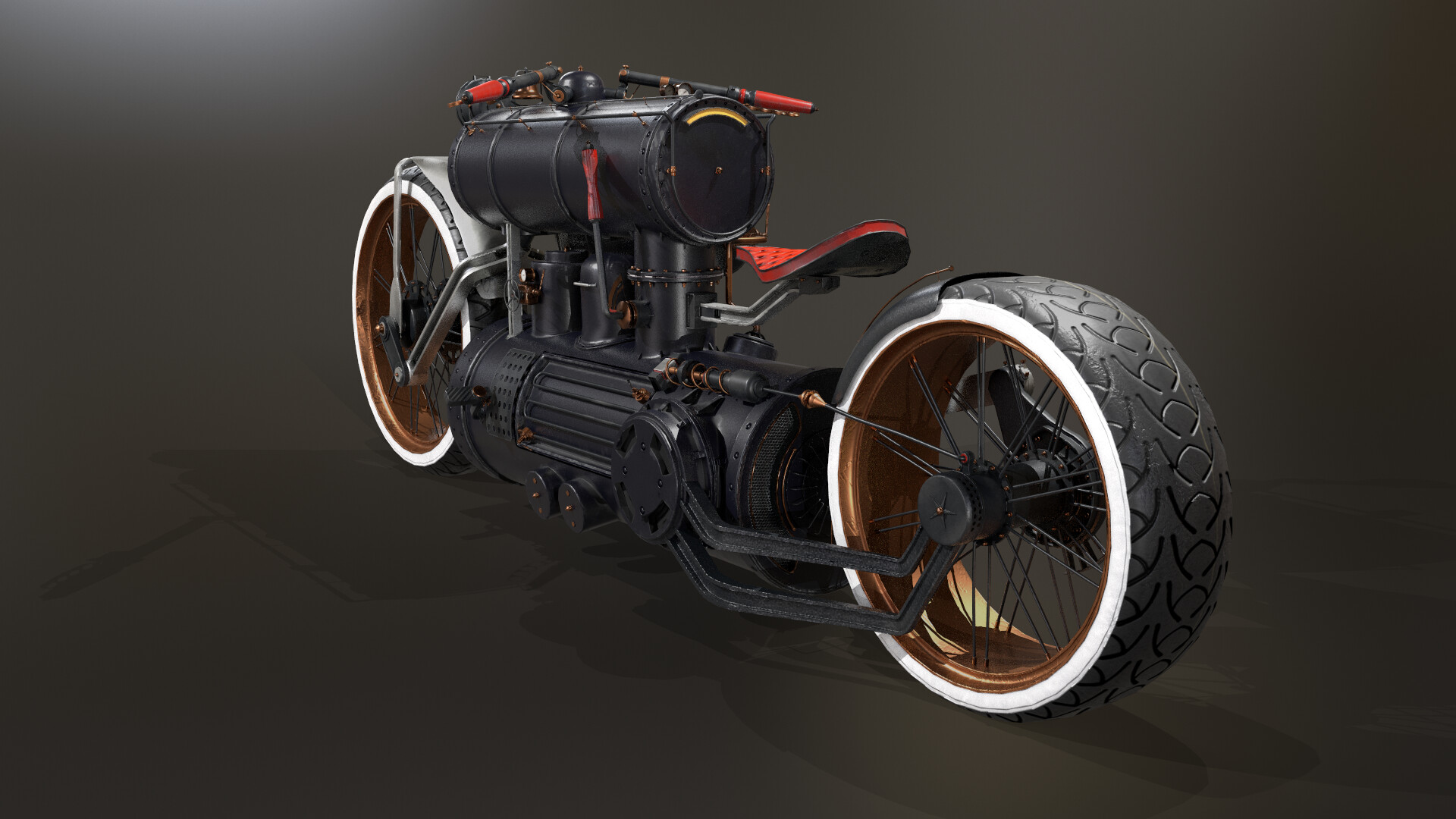 Kirill Listopad - STEAMPUNK BIKE