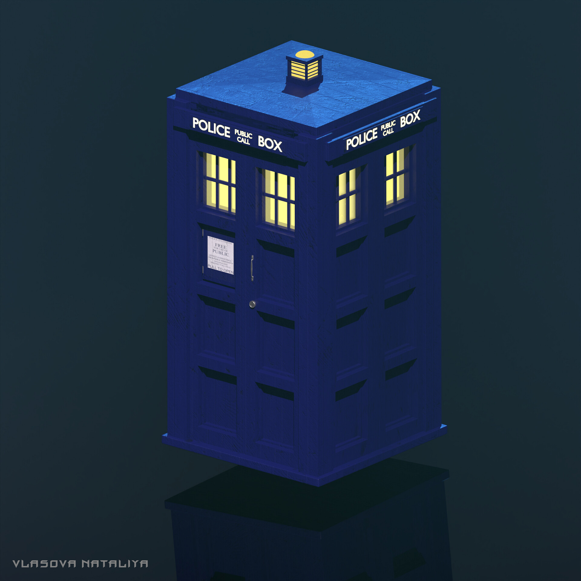 ArtStation - TARDIS