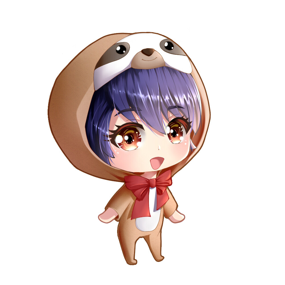 ArtStation - Sloth Chibi (Com)