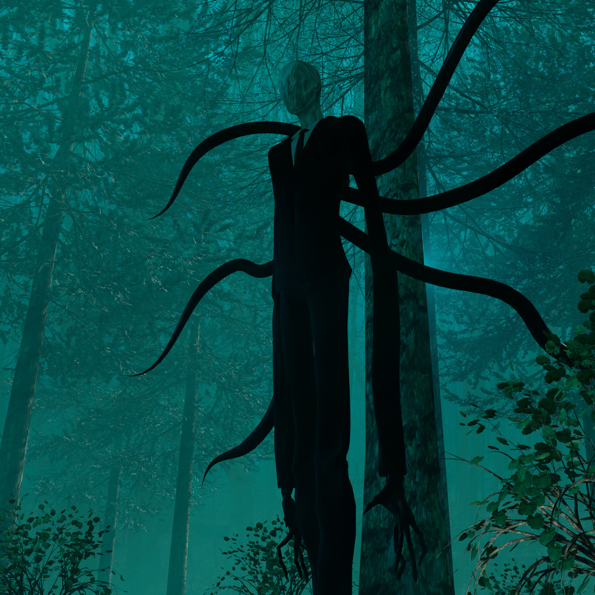 slenderman wallpaper iphone