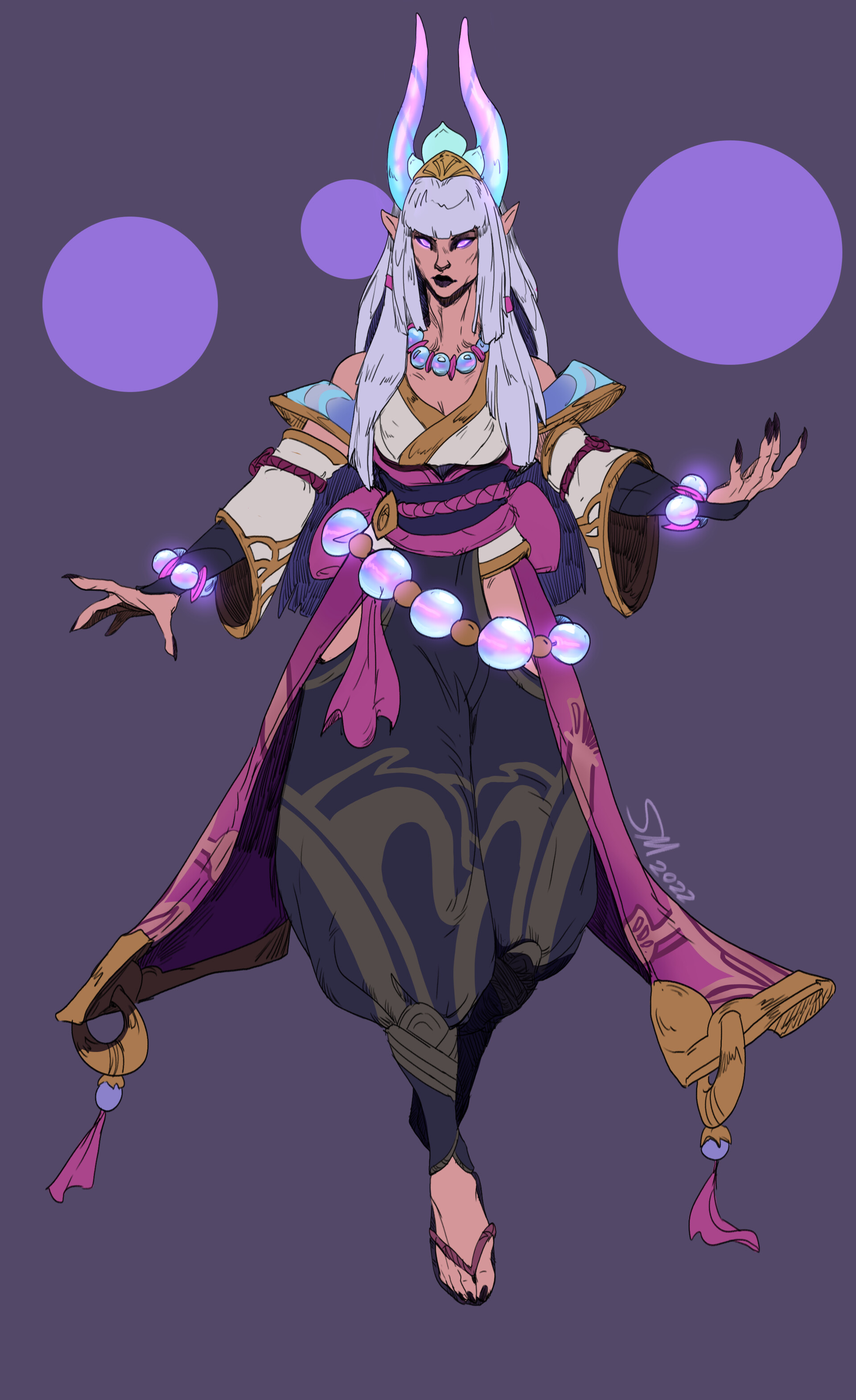ArtStation - Spirit blossom Syndra