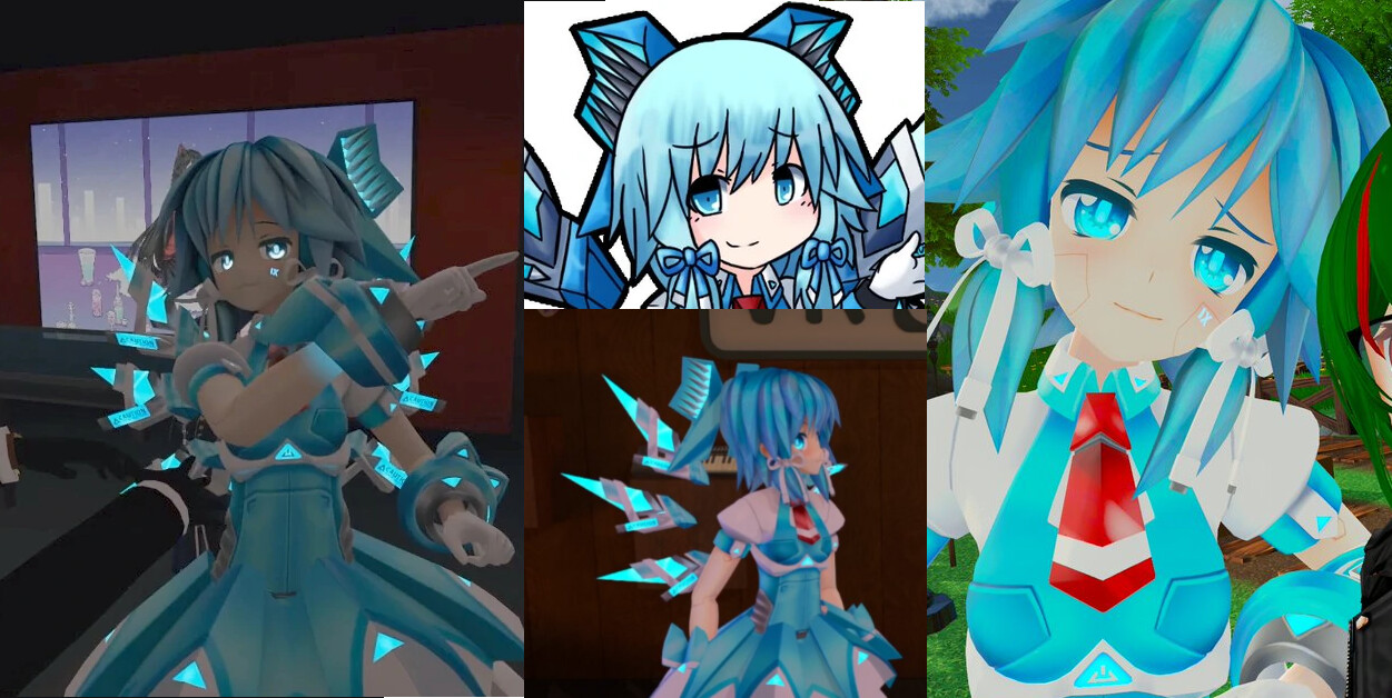 VRChat Fanart | Not Chirno by Draven Kish — ProUser.Me