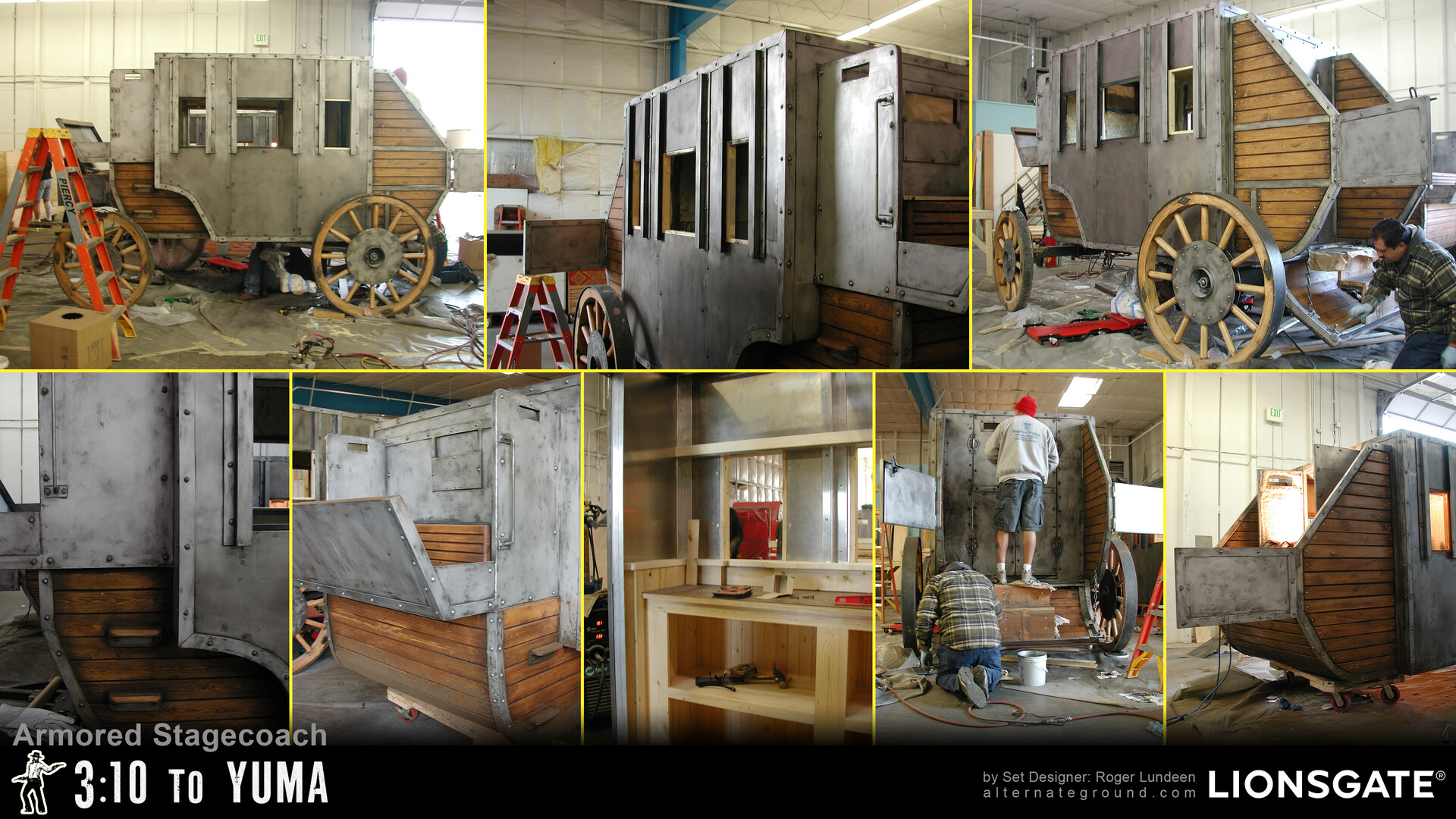 Roger Lundeen - 3:10 to Yuma (2007)—Armored Stagecoach