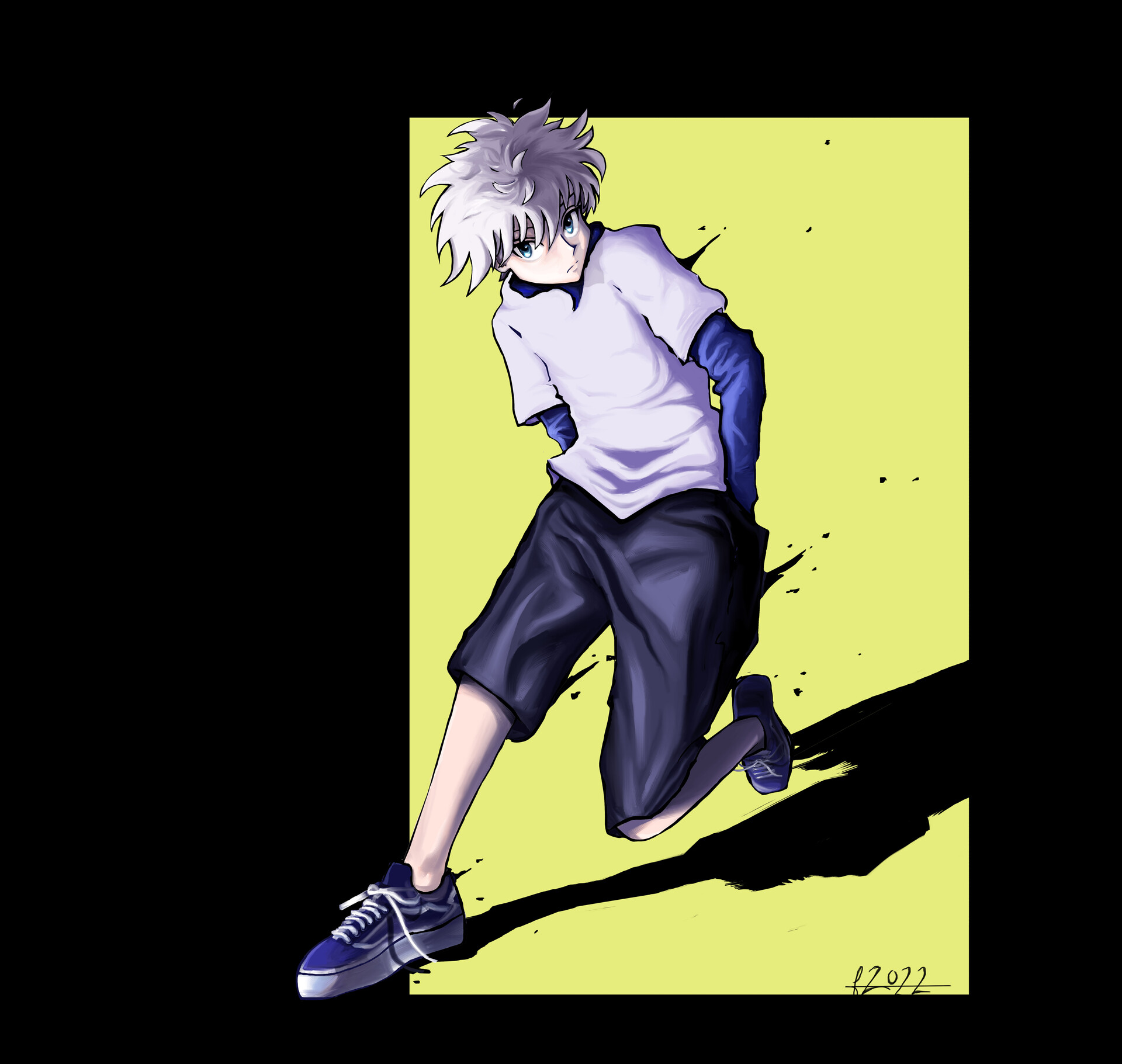ArtStation - killua zoldyck illustration