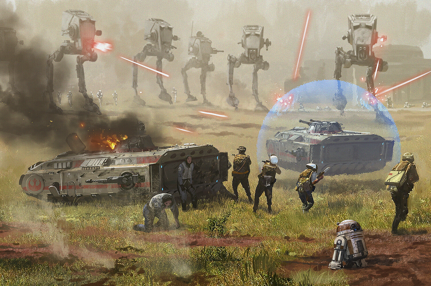 Edouard Groult - Star Wars Fan art ( Imperial life )