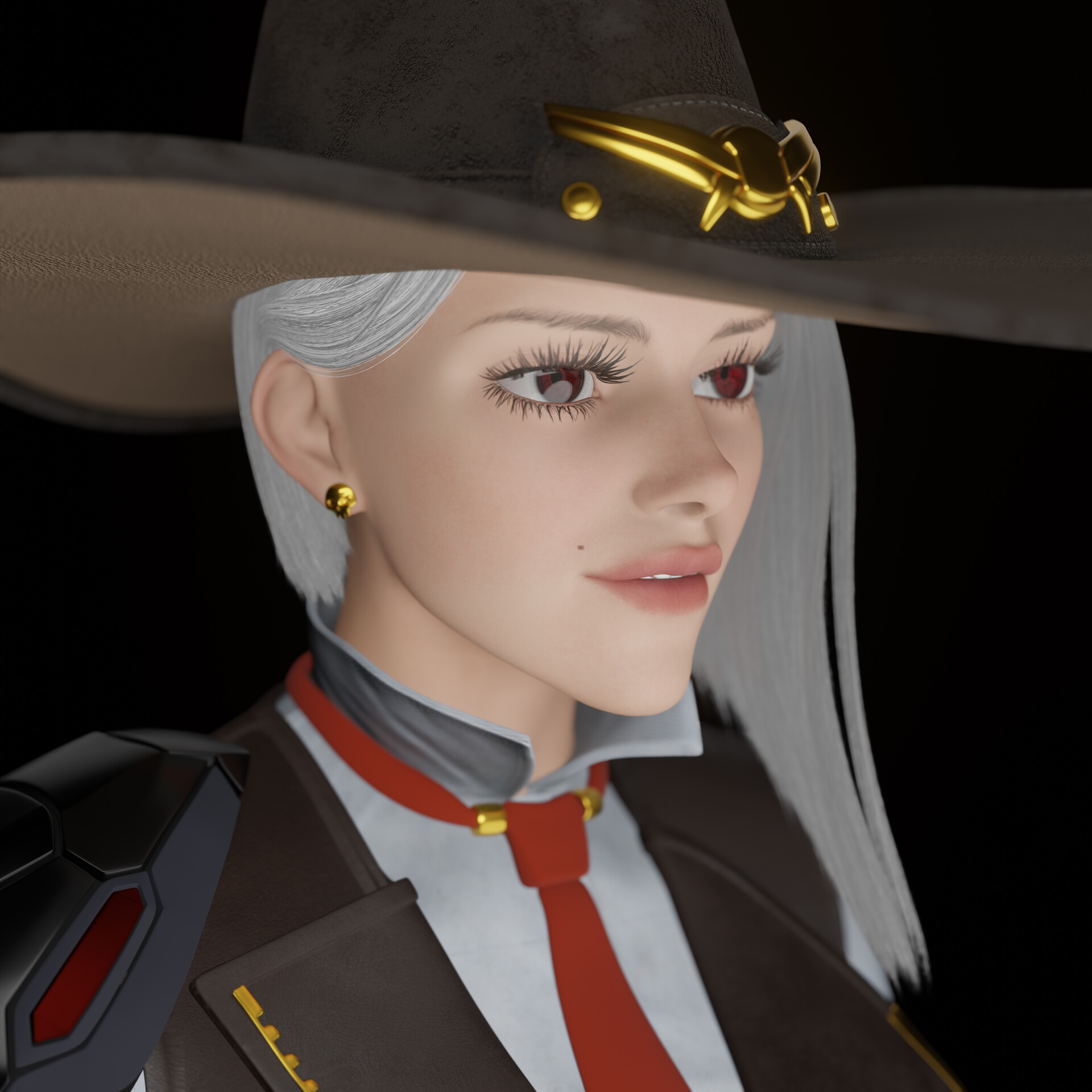 Oleh Fedorok - W.I.P. Fan Art: Ashe from "Overwatch". These are my ...