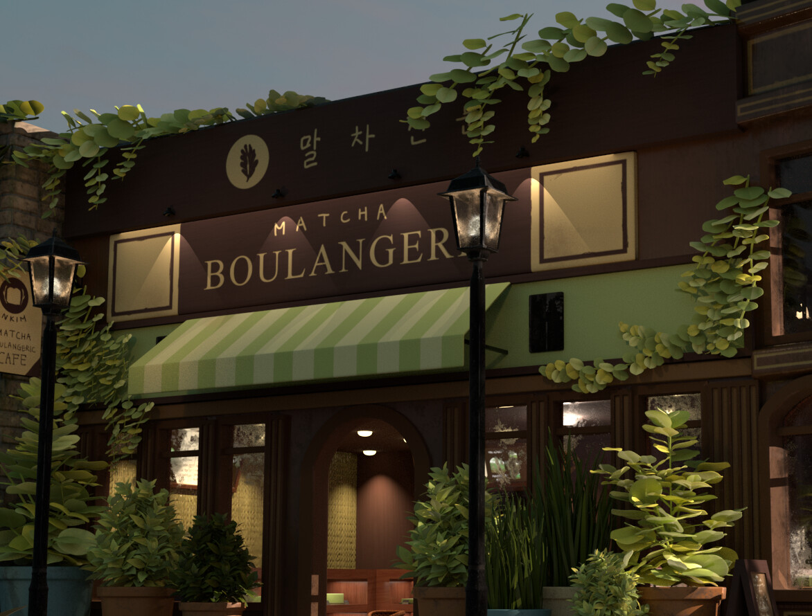 ArtStation - Matcha Bakery