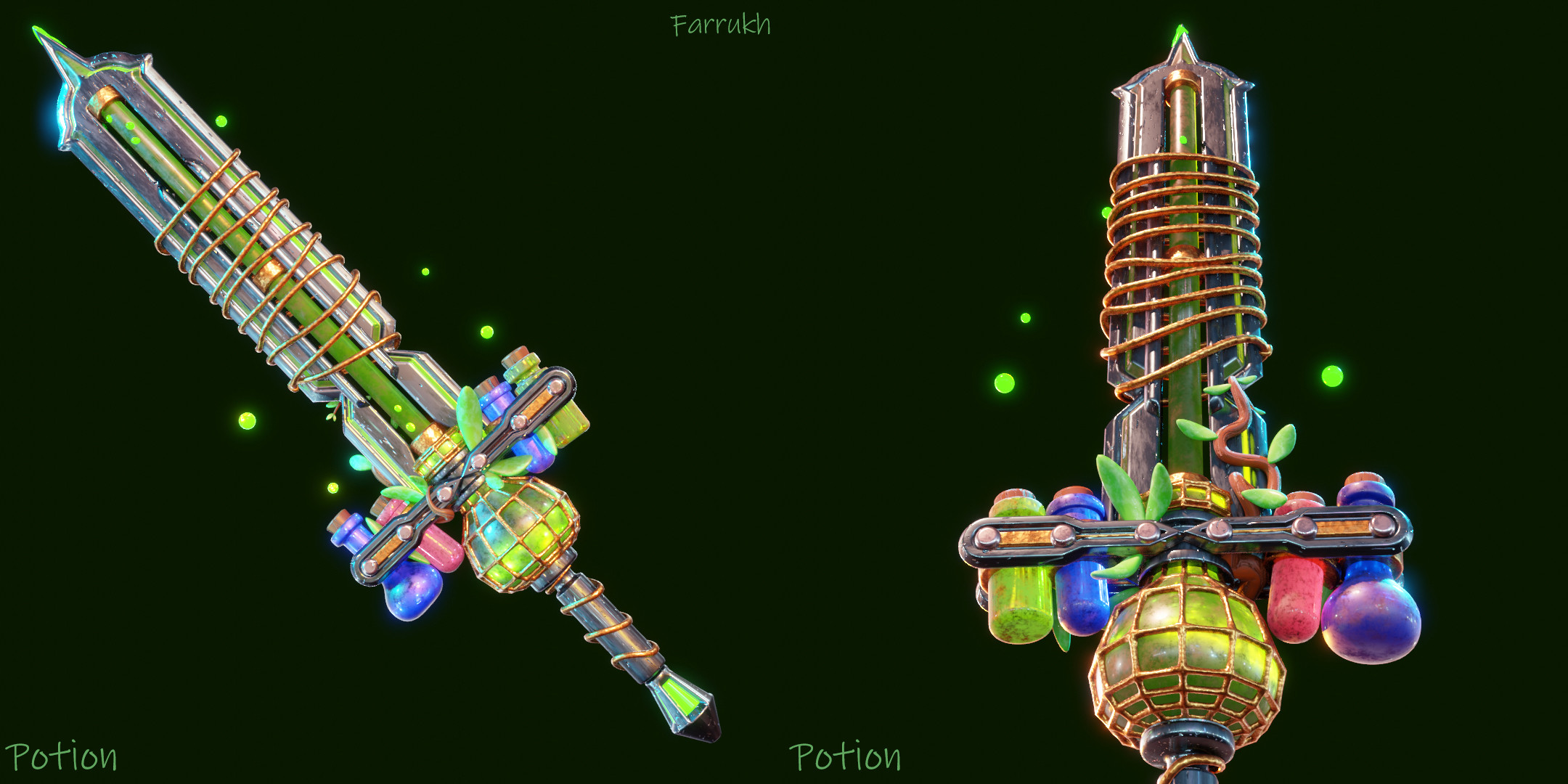 Farrukh Abdur - 3d Artist - Swordtember Collection 2022