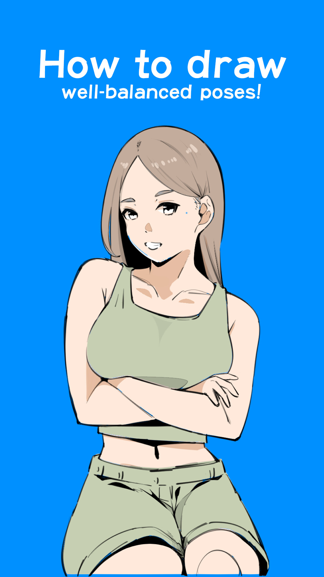 how to draw balanced poses