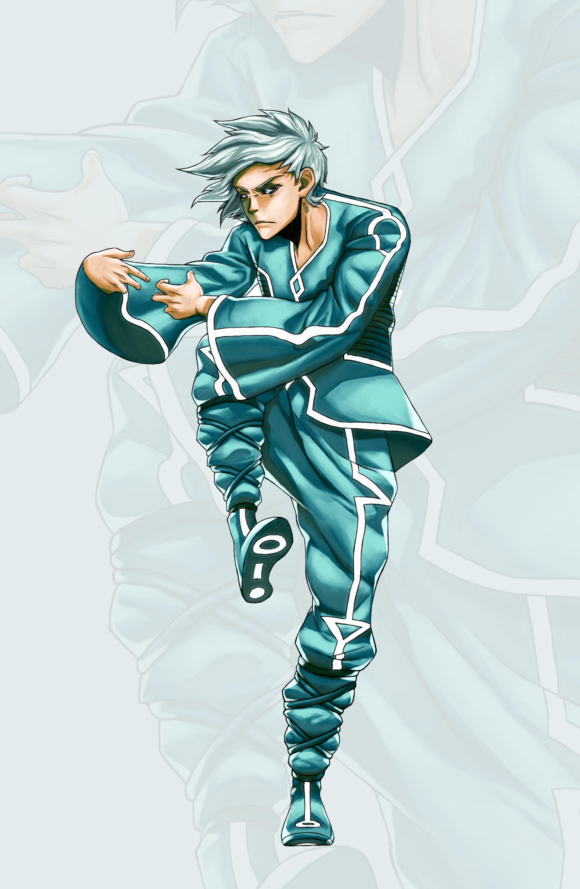 ArtStation - tron monk