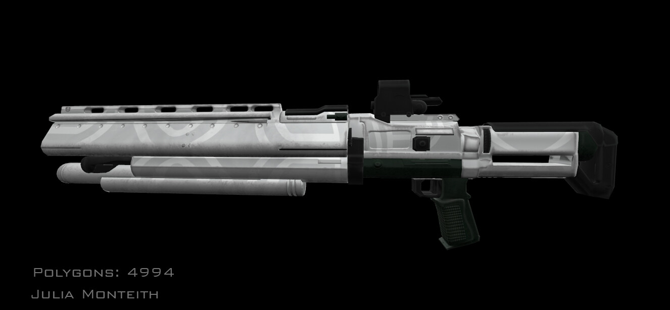 ArtStation - Destiny Shotgun