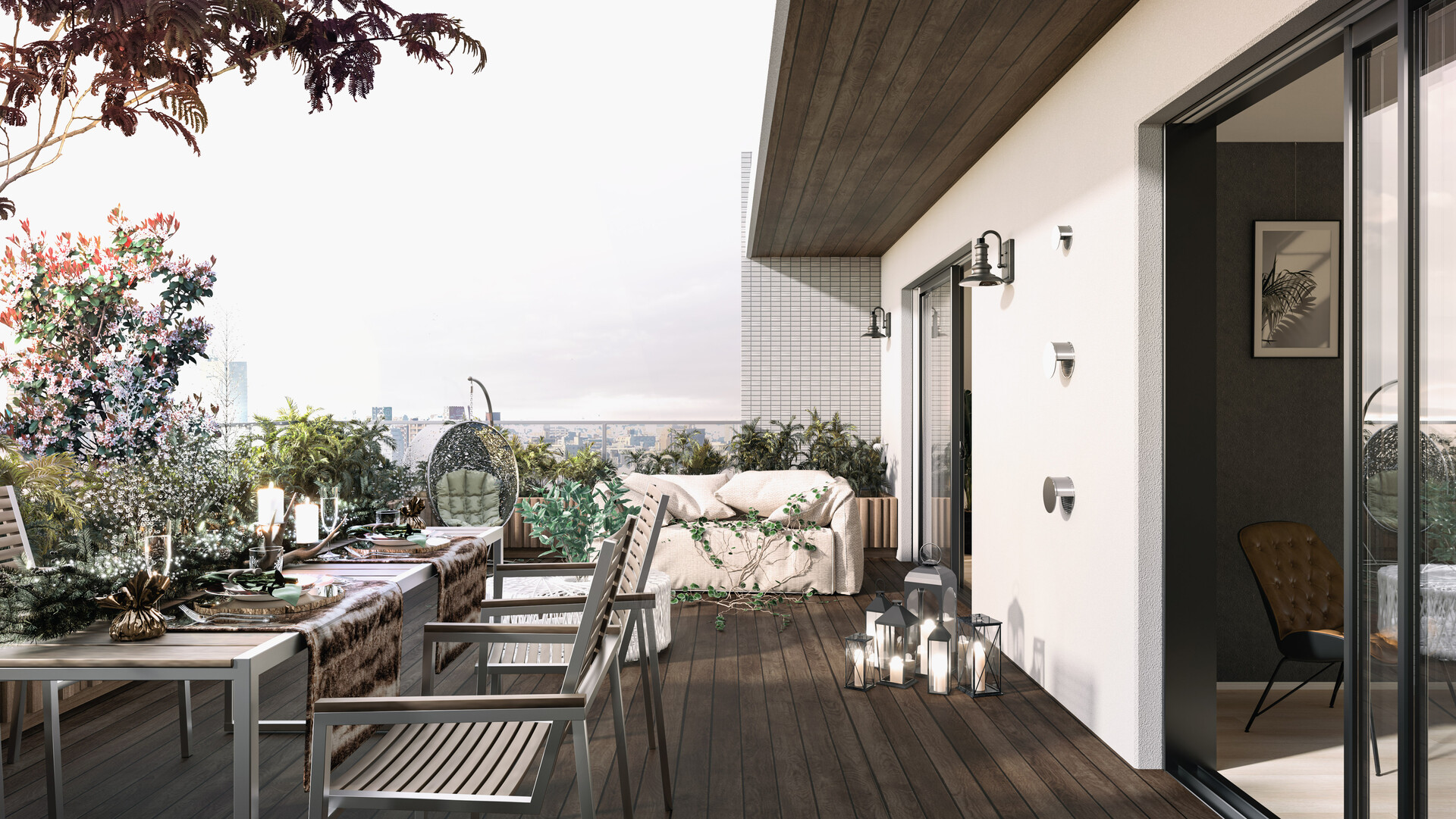 ArtStation - Rooftop terrace