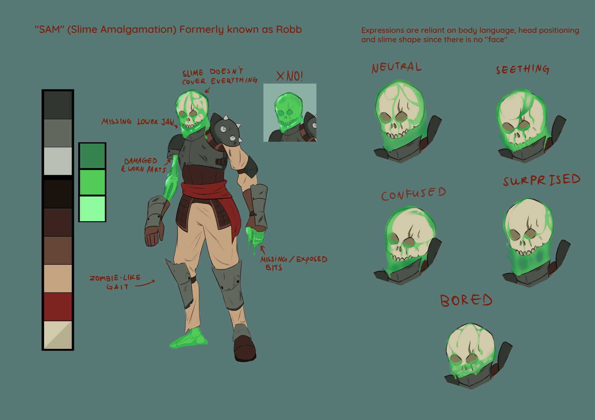 ArtStation - Character Design Assignment Sketches and Concepts