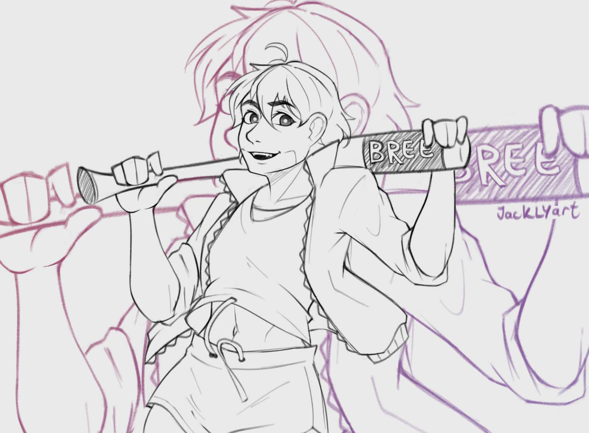 ArtStation - Baseball Bree!