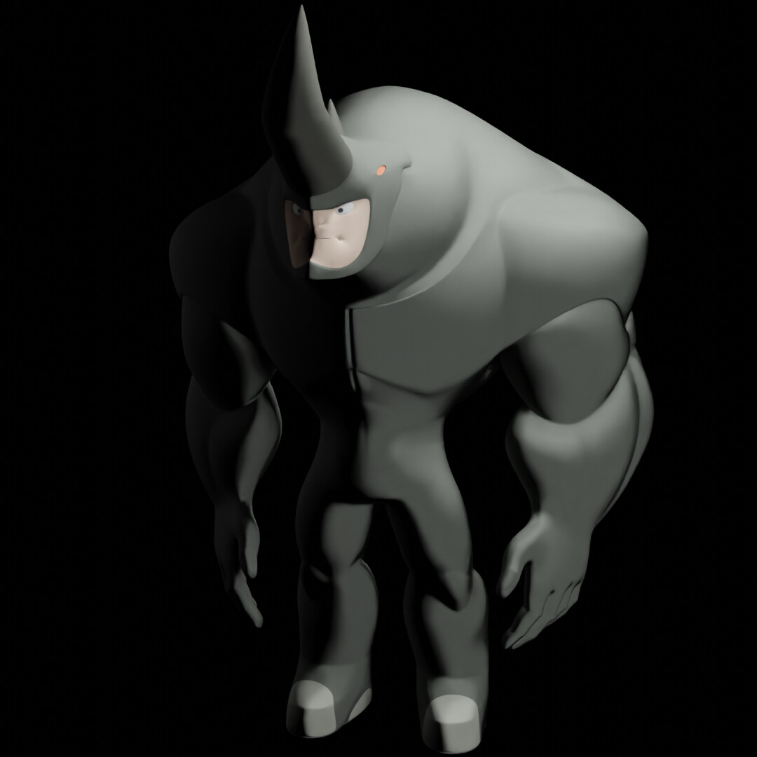 Rhino Spider Man Comps Animations