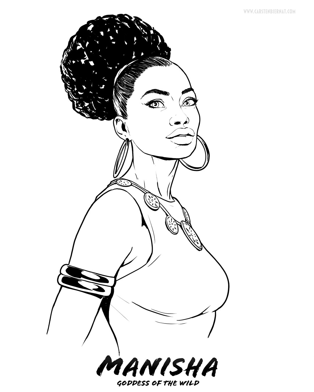 Carsten Biernat - MANISHA-Artwork