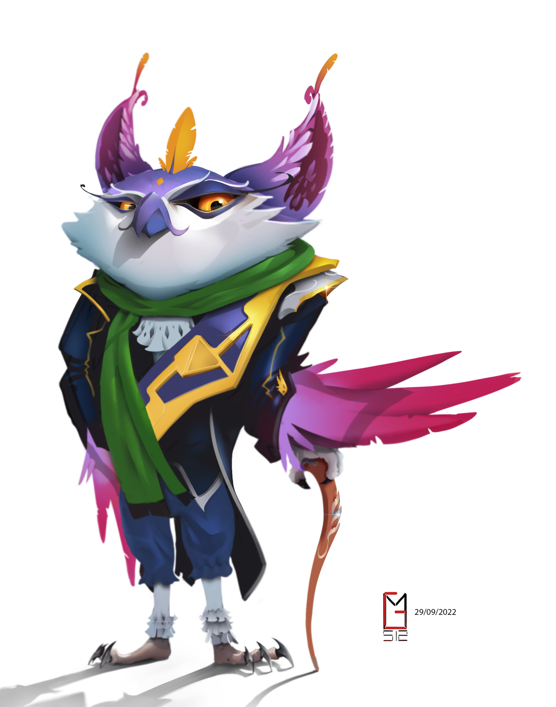 ArtStation - Concept Owl Nobless