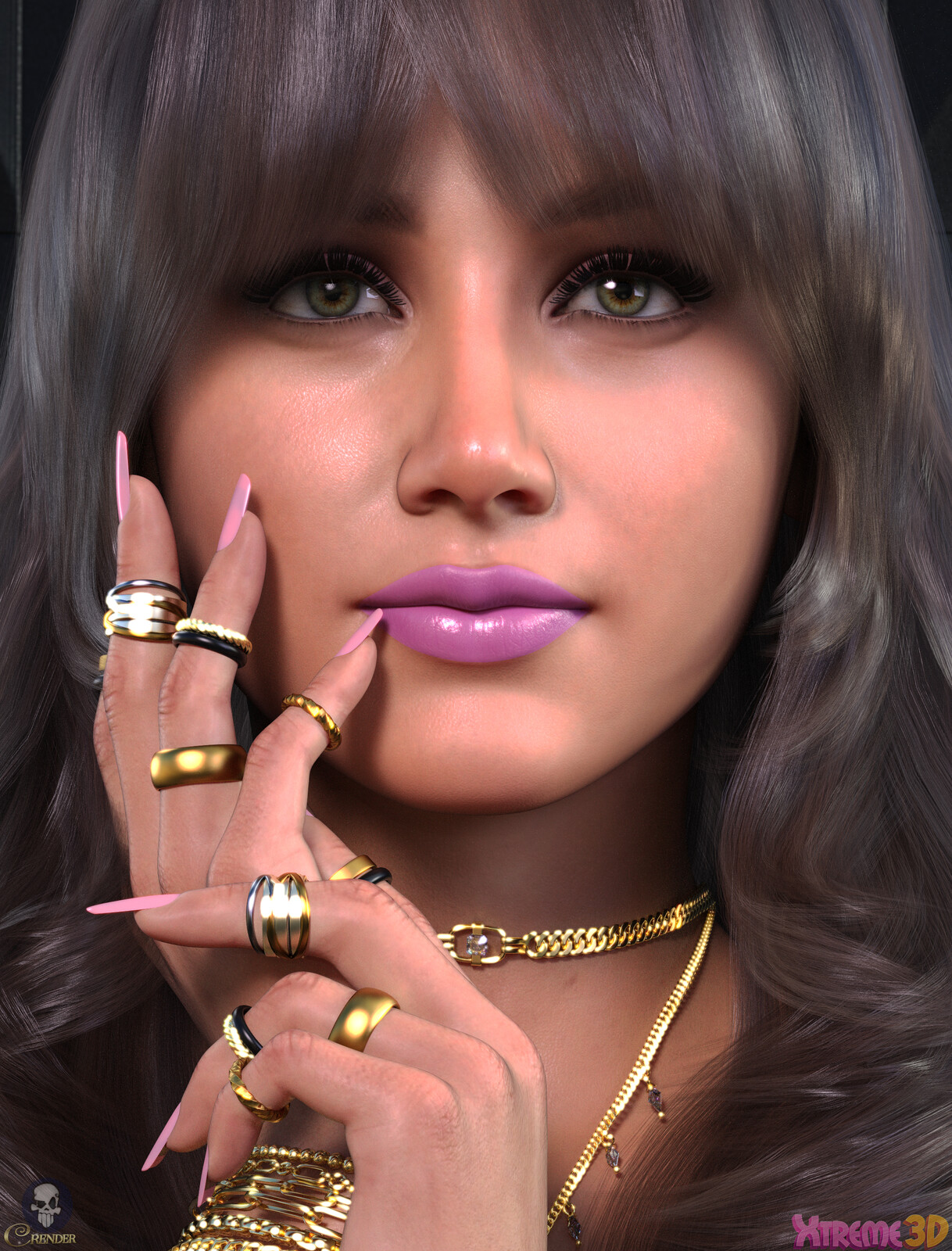 Xtreme3D Studio - V3D Maya for G8F/G8.1F by Vicey3D